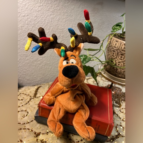Warner Bros. | Toys | Scooby Doo Reindeer 2 Christmas Vintage Plastic ...